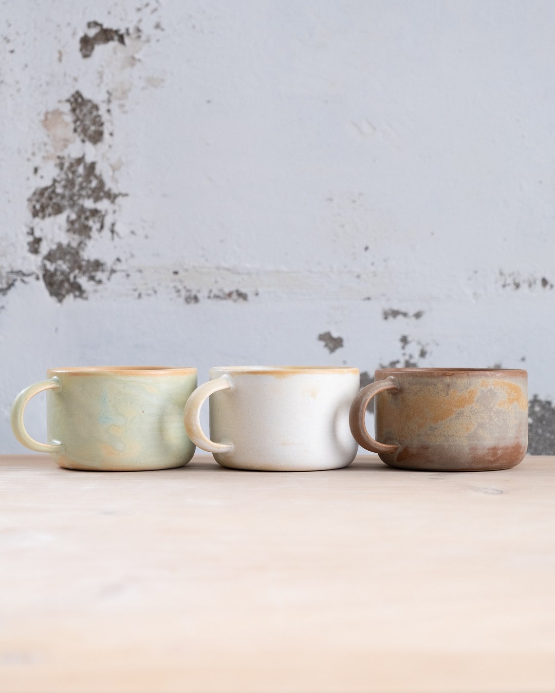 IN STOCK 240ml/8,5oz Coffee or Tea Small Mug/cup, Handmade, Stoneware ...