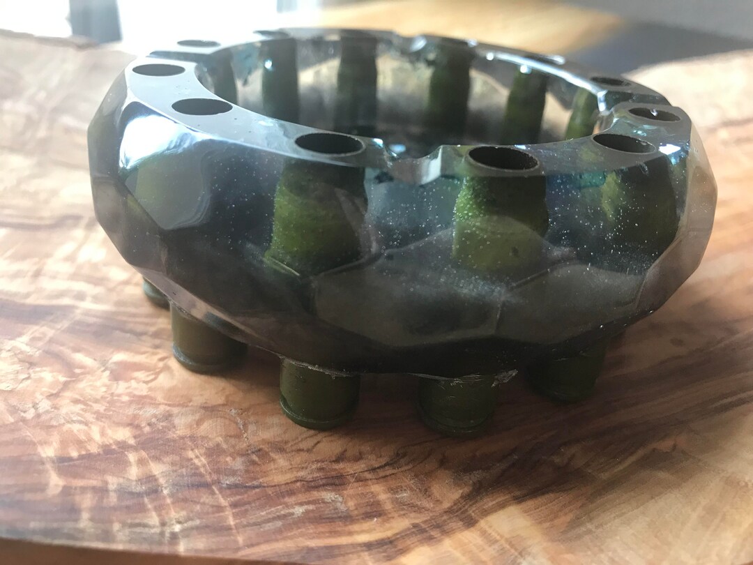 Epoxy Resin Ashtray Father's Day Men Gift Hunter Soldier - Etsy