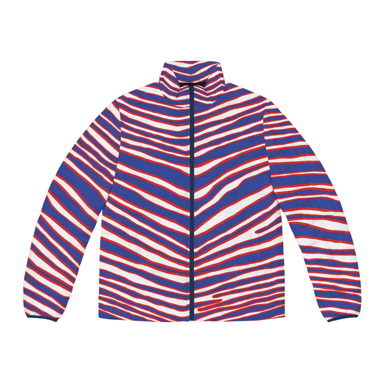 Buffalo Zubaz Puffer Jacket Unisex Zubaz Jacket Buffalo - Etsy