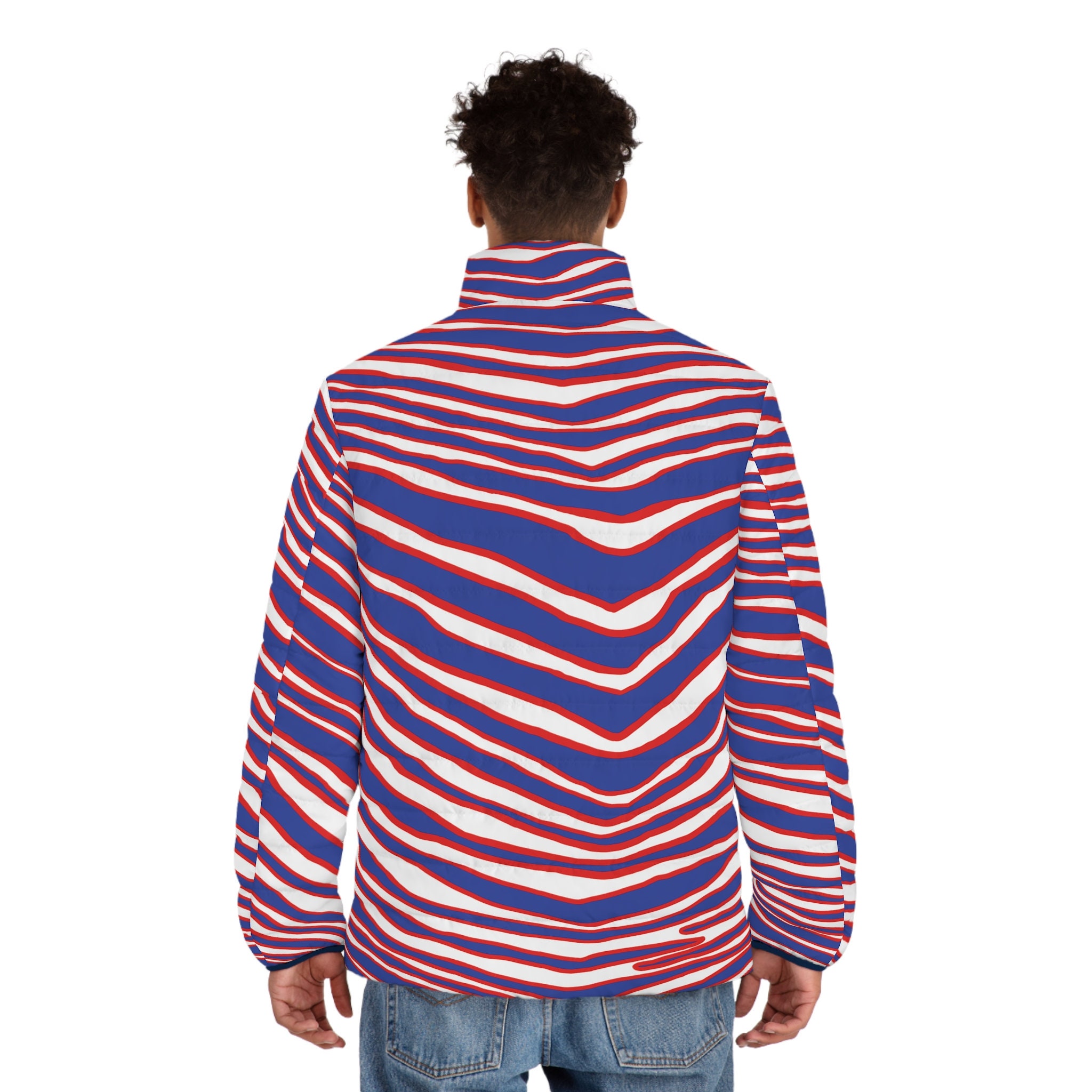 Buffalo Zubaz Puffer Jacket Unisex Zubaz Jacket Buffalo - Etsy