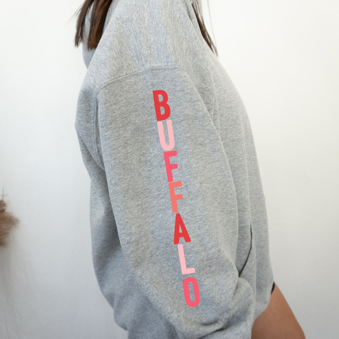 Buffalo Football Hooded Sweatshirt, Buffalo Shirt, Lets Go Buffalo ...