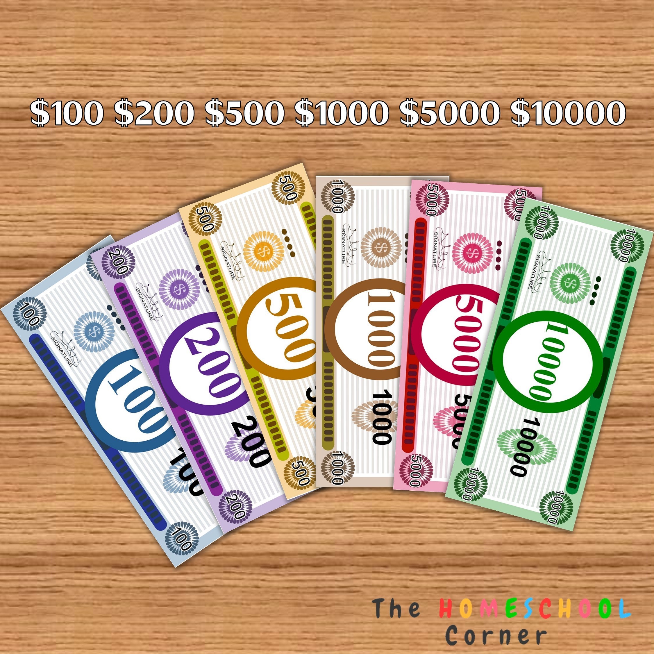 Printable Play Money, Custom Play Money, Party Money, Pretend Money ...