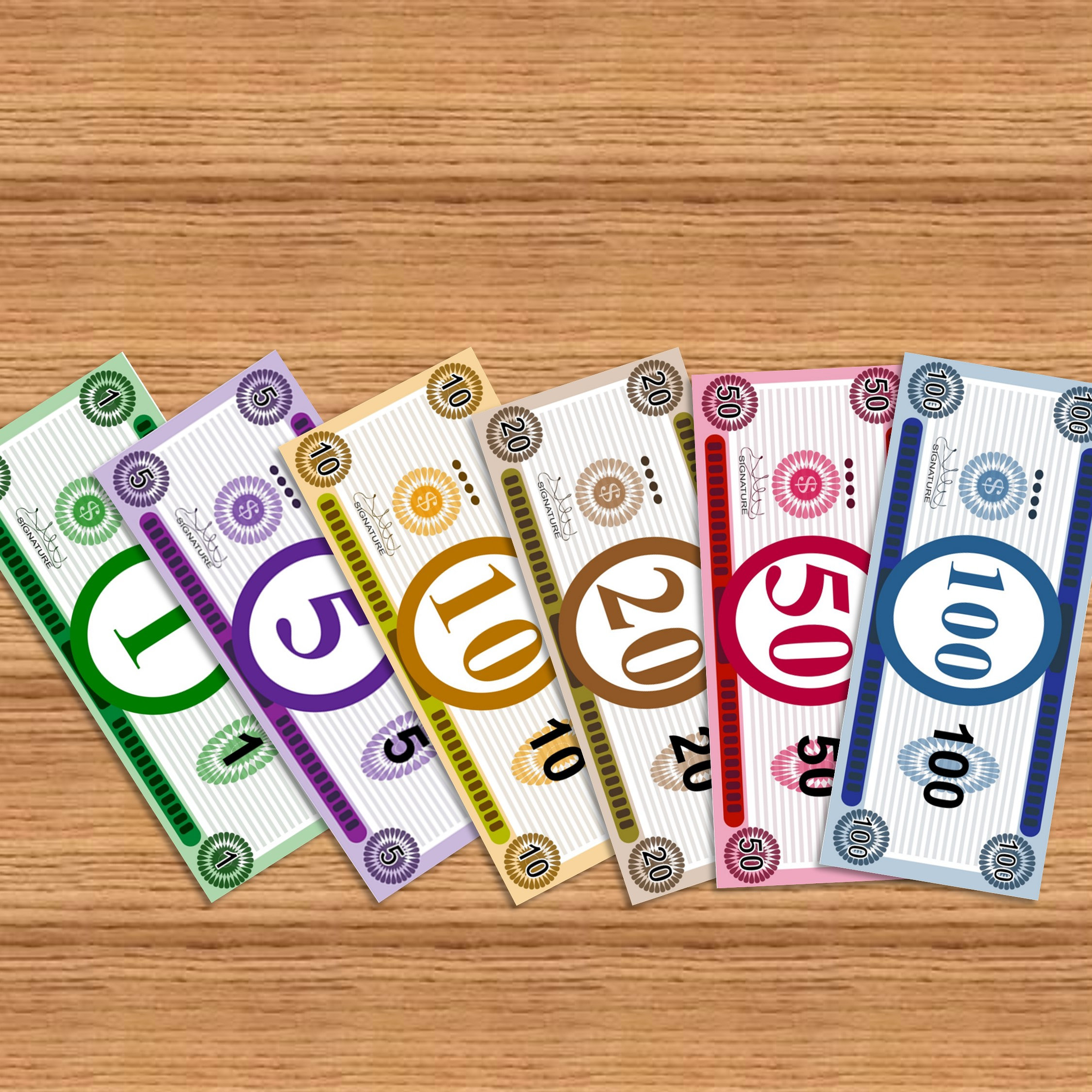 Printable Prop Money: Play Currency for Kids (digital Download) - Etsy ...