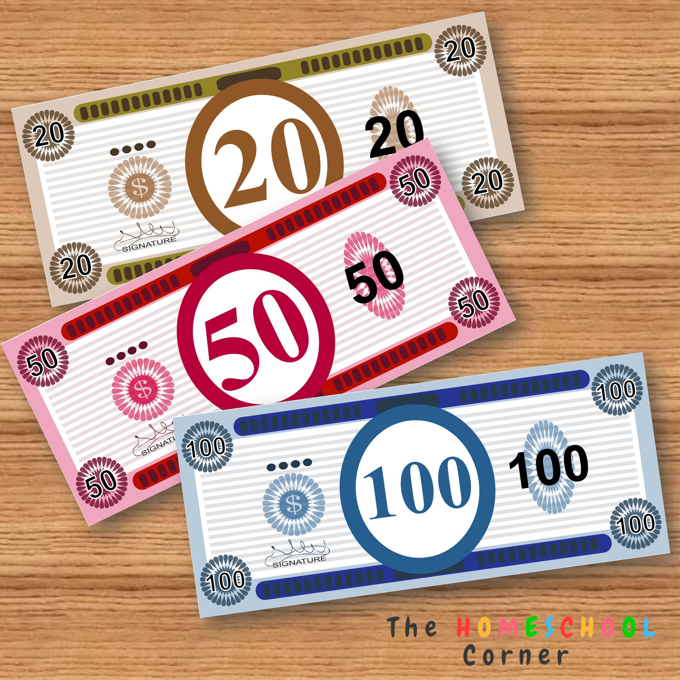 Printable Prop Money: Play Currency for Kids (digital Download) - Etsy