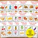 Kindergarten Numbers Count 1 to 100 Puzzles, Match the Foods ...