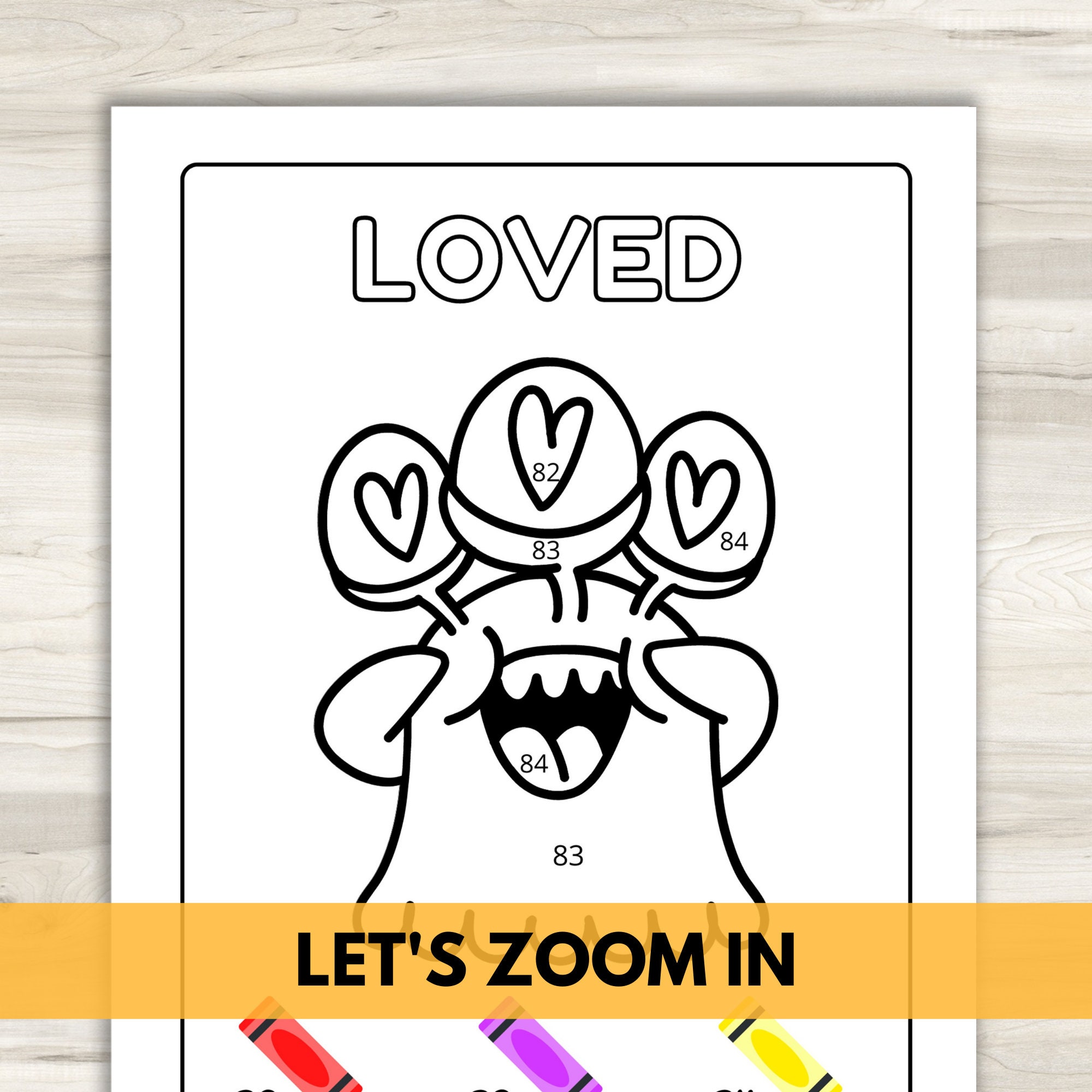 Emotions Coloring Book, Monster Moods Coloring Pages, Kids Mental ...