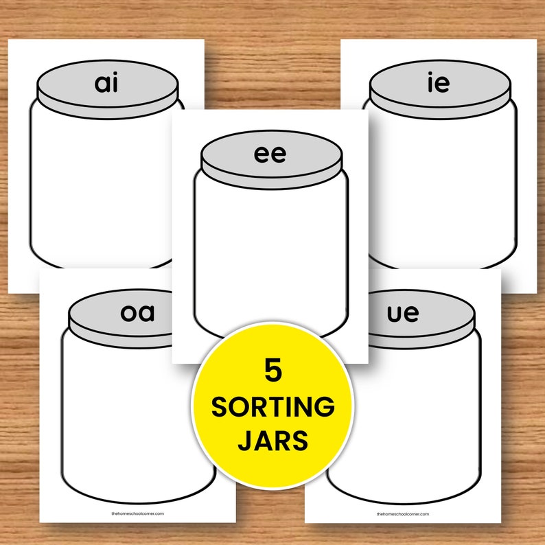Vowel Digraph Sorting Activity: ESL Phonics Game (PDF) - Etsy