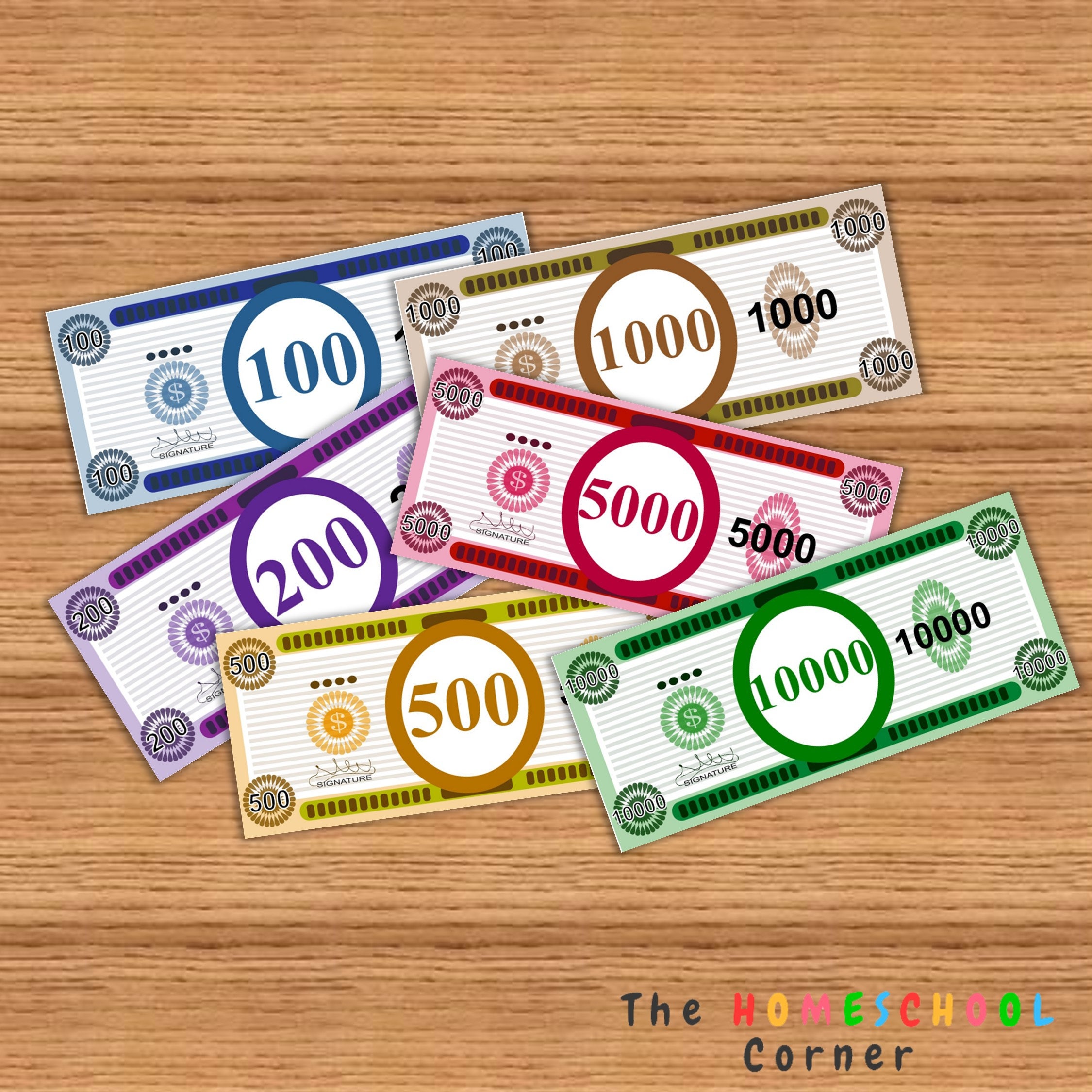 Monopoly Money 10000