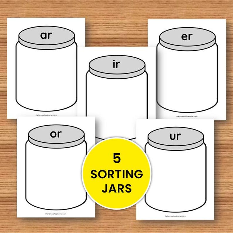 R-controlled Vowels Sorting Activity: ESL Phonics Game (PDF) - Etsy Canada