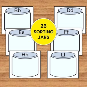 Alphabet Busy Book Preschool, Montessori ABC, Sorting Activity ...