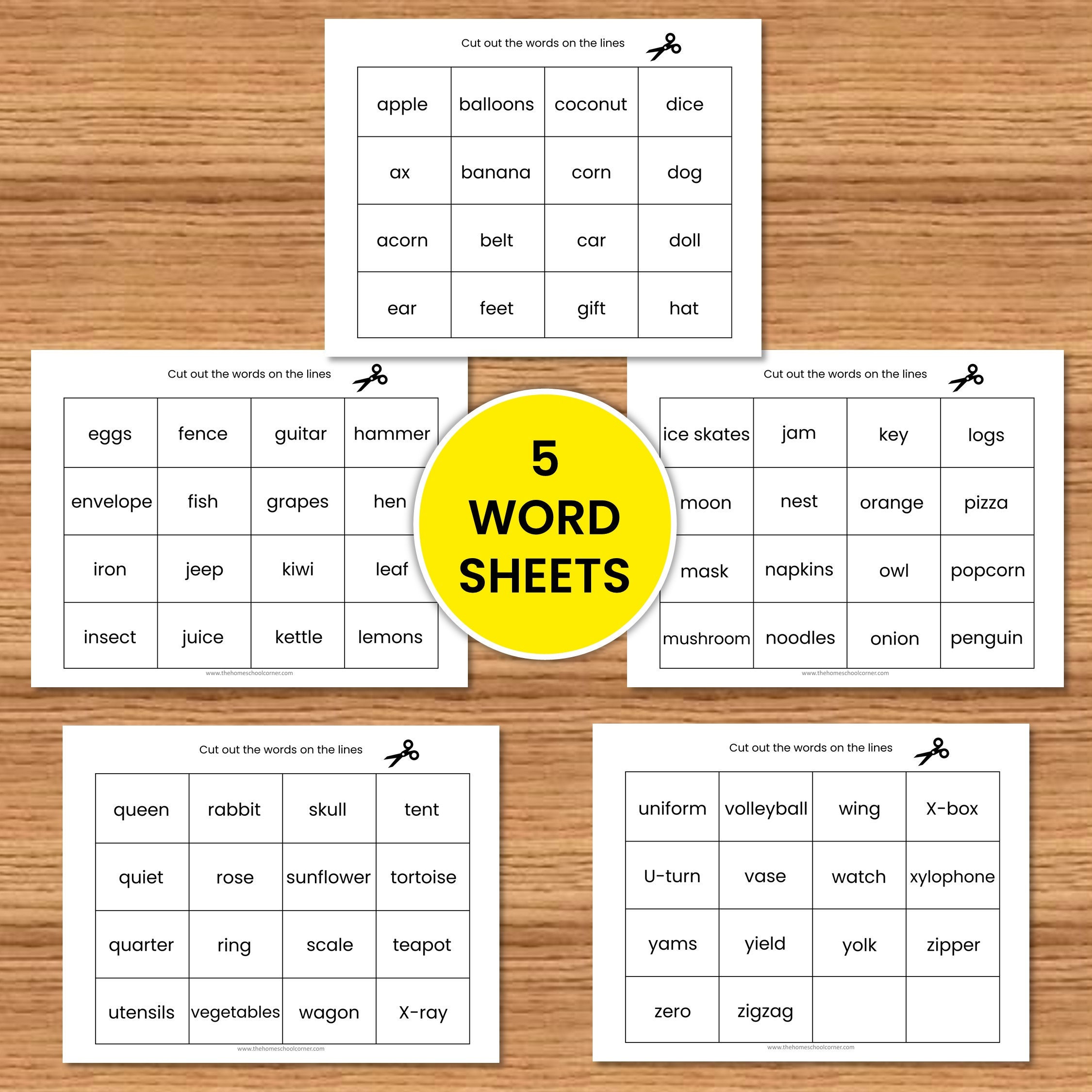 Alphabet Letter Sound Sorting Mats Activity With Images Words ...