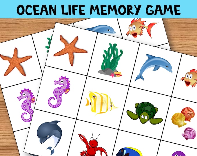 Memory Game SVG File, Digital Memory Game, Childrens Game, Wooden Games ...