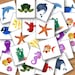 Ocean Life Memory Game: Matching Cards, Sea Animals (PDF) - Etsy