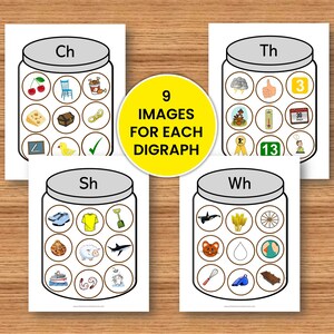 Digraph Sorting Activity: Initial Consonant Sounds, Homeschool ...