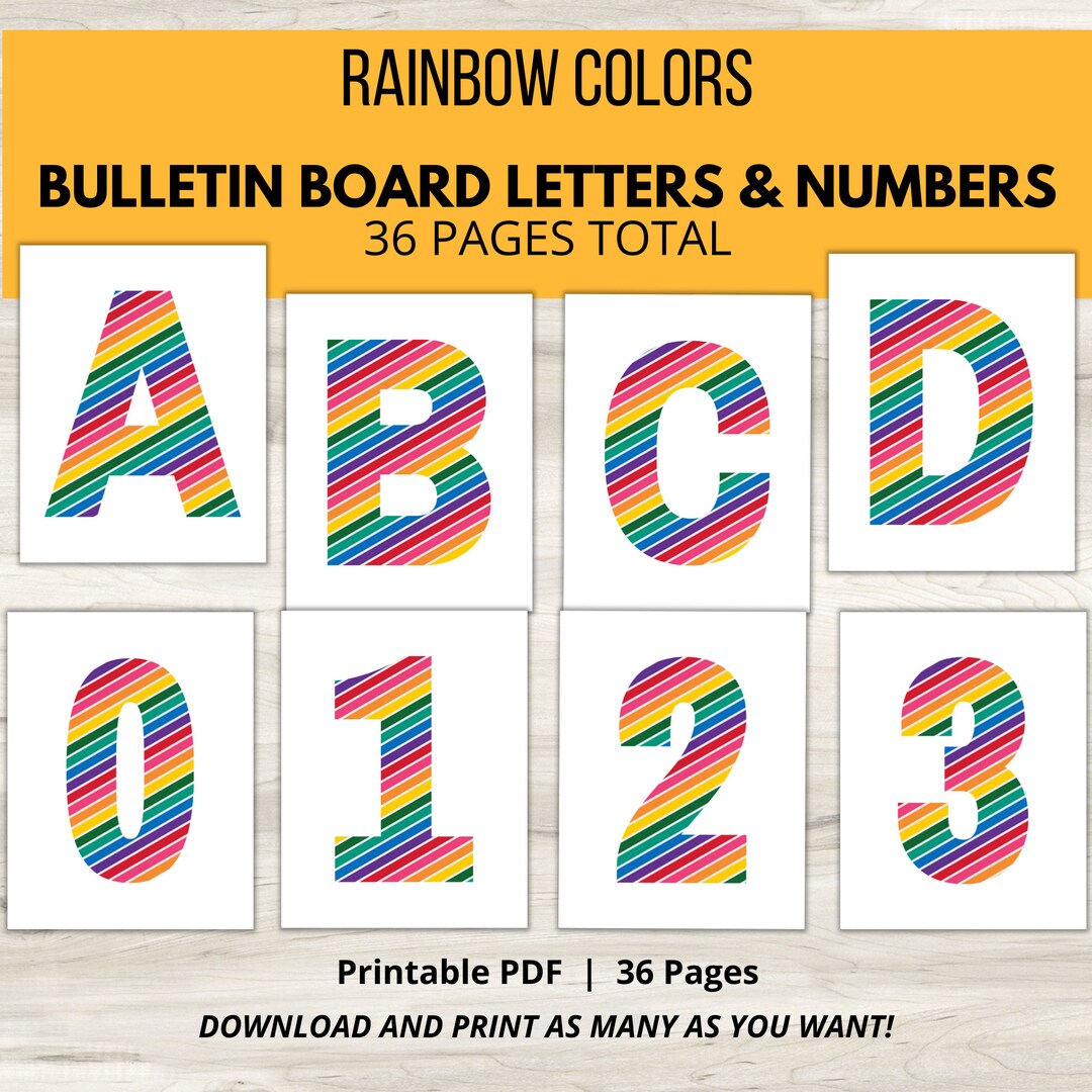 Back to School Bulletin, Alphabet Letter Cards, Door Decor, Classroom ...