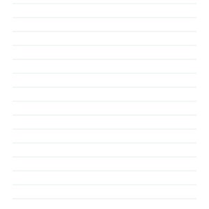 Printable Lined Paper PDF. Wide Ruled Paper. College Ruled Paper ...