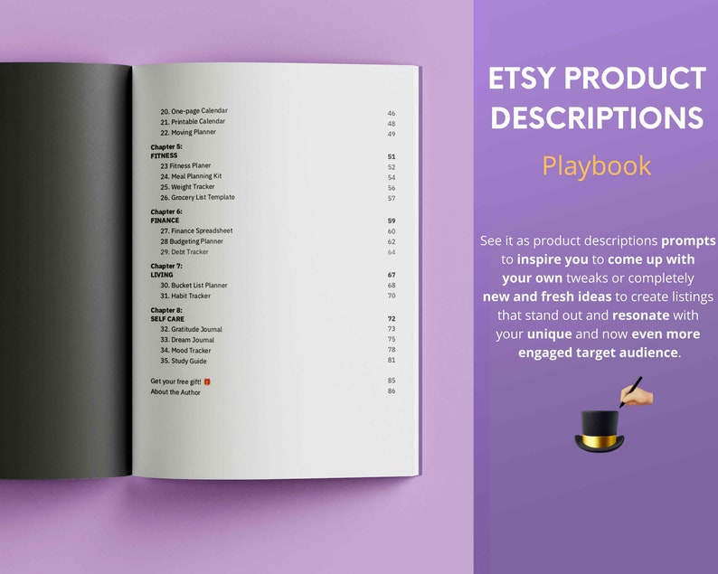 Etsy Product Descriptions Playbook | How to Sell on Etsy Successfully | Product Listing Template ...