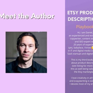Etsy Product Descriptions Playbook | How to Sell on Etsy Successfully | Product Listing Template ...