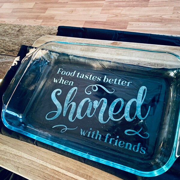 Etched Casserole Svg - Make Your Own Casserole Svg