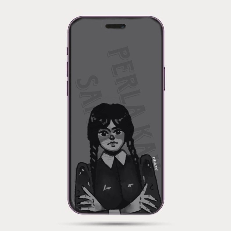 Wednesday Phone Wallpaper - Etsy