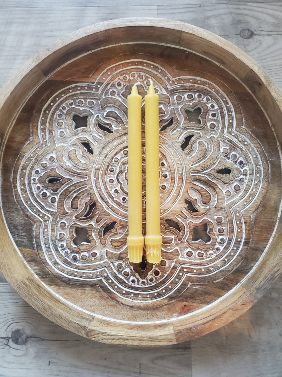 Bees Wax Candle Sticks - Etsy