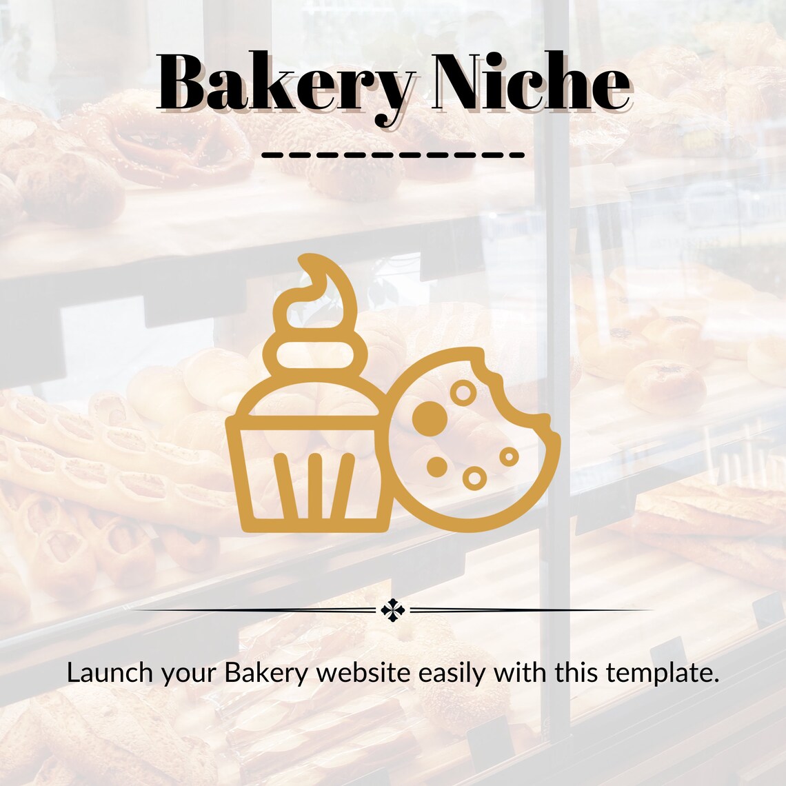 Bread Talk Bakery Squarespace Website Template - Etsy