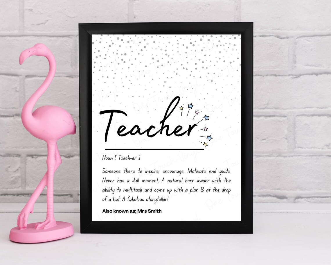 Teacher Noun - Digital Download - Etsy