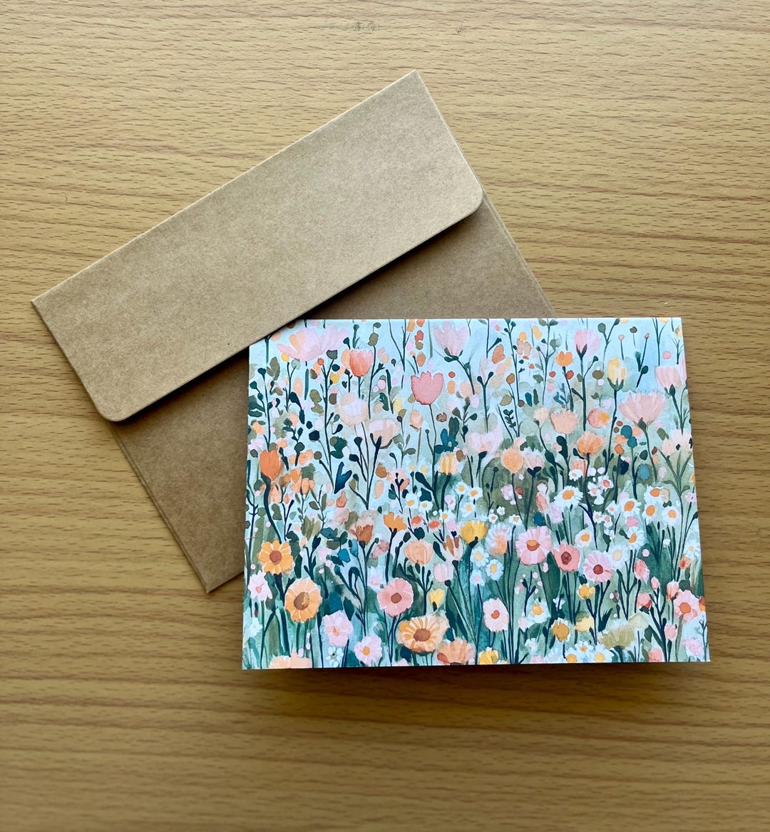 Wildflowers Field Note Cards, Wildflowers Note Cards, Note Cards With ...