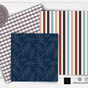 14 Fall Digital Papers, Fall Scrapbook Paper, Fall Backgrounds, Fall ...