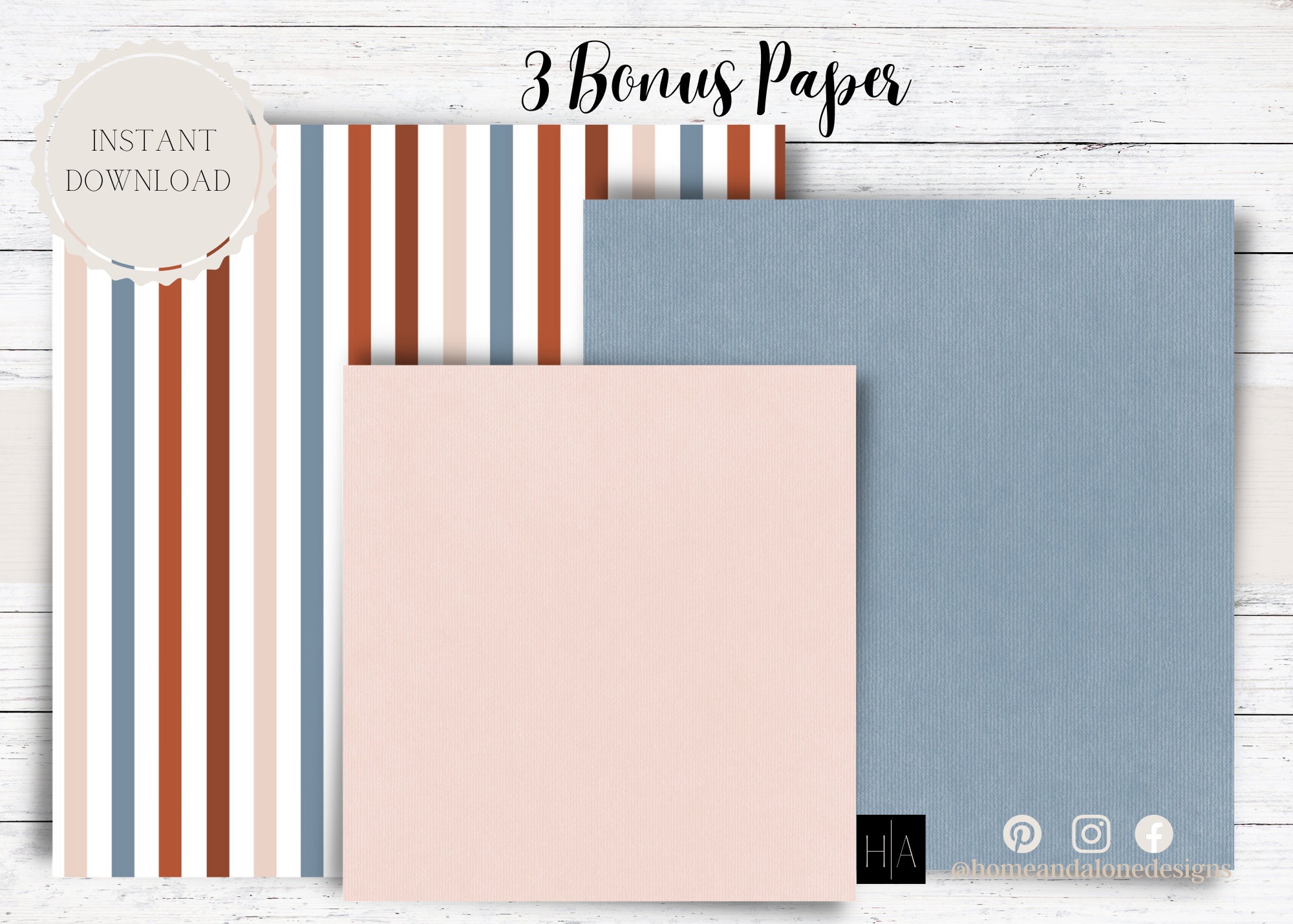 14 Boho Digital Papers Boho Scrapbook Paper Boho - Etsy