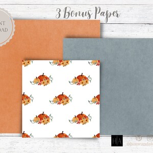 14 Fall Digital Papers, Fall Scrapbook Paper, Fall Backgrounds ...