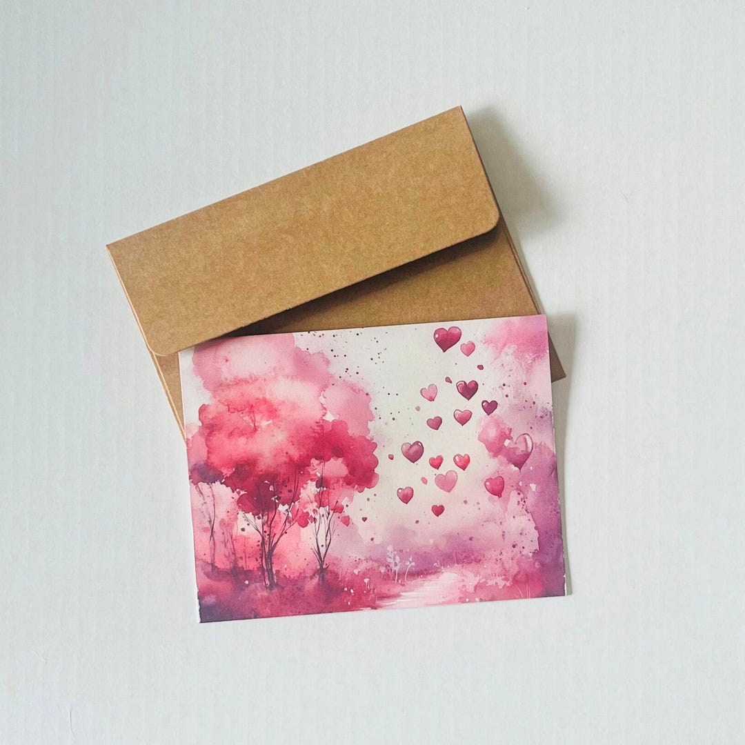 Valentines Note Card, Valentines Day Cards, Valentines Gift, Valentines ...