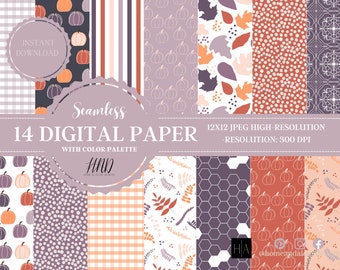 14 Boho Digital Papers, Boho Scrapbook Paper, Boho Backgrounds, Boho ...