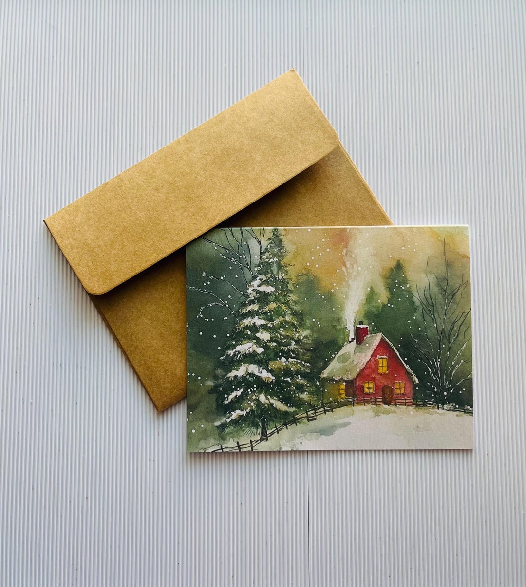 Christmas Cards Set | Holiday Cards Set | Christmas Greeting Cards ...