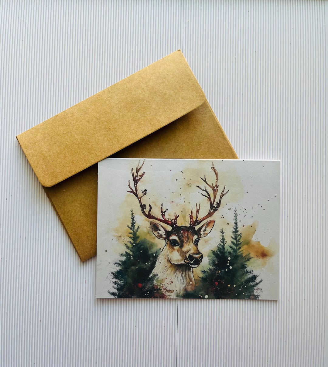 Christmas Cards, Christmas Note Cards, Note Cards With Envelopes, Blank ...