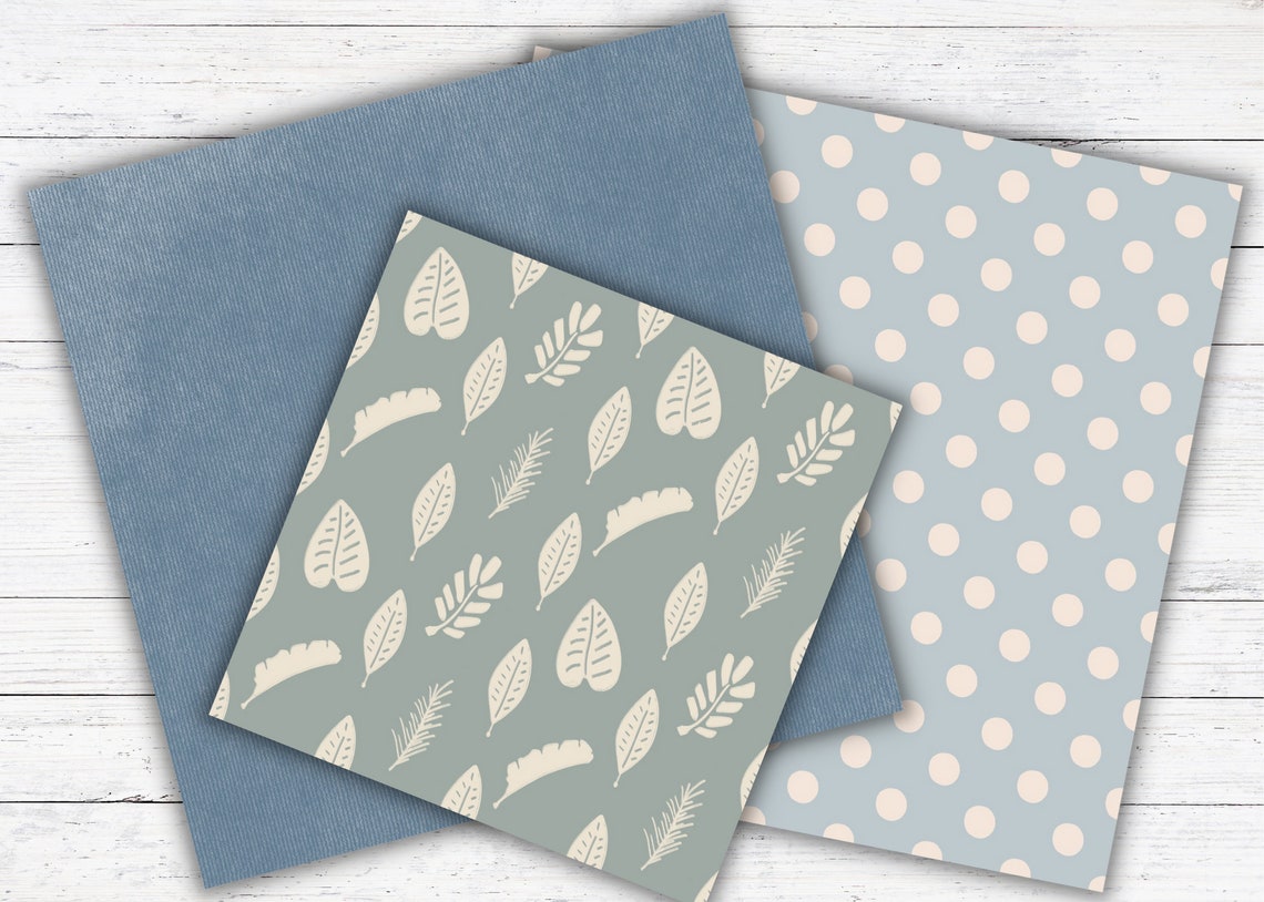 14 Boho Digital Papers Boho Scrapbook Paper Boho - Etsy