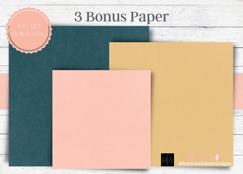 14 Boho Digital Papers, Boho Scrapbook Paper, Boho Backgrounds, Boho ...