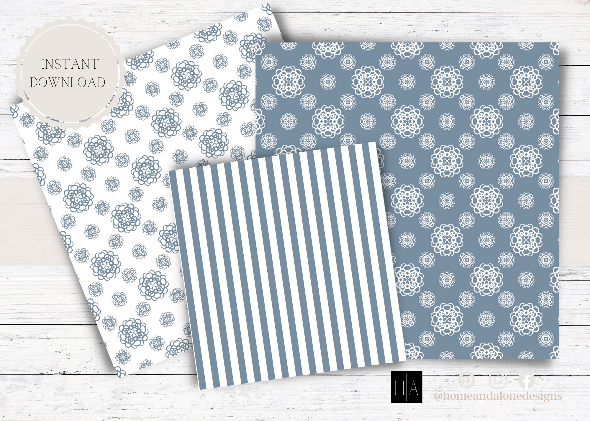 14 Boho Digital Papers Boho Scrapbook Paper Boho - Etsy