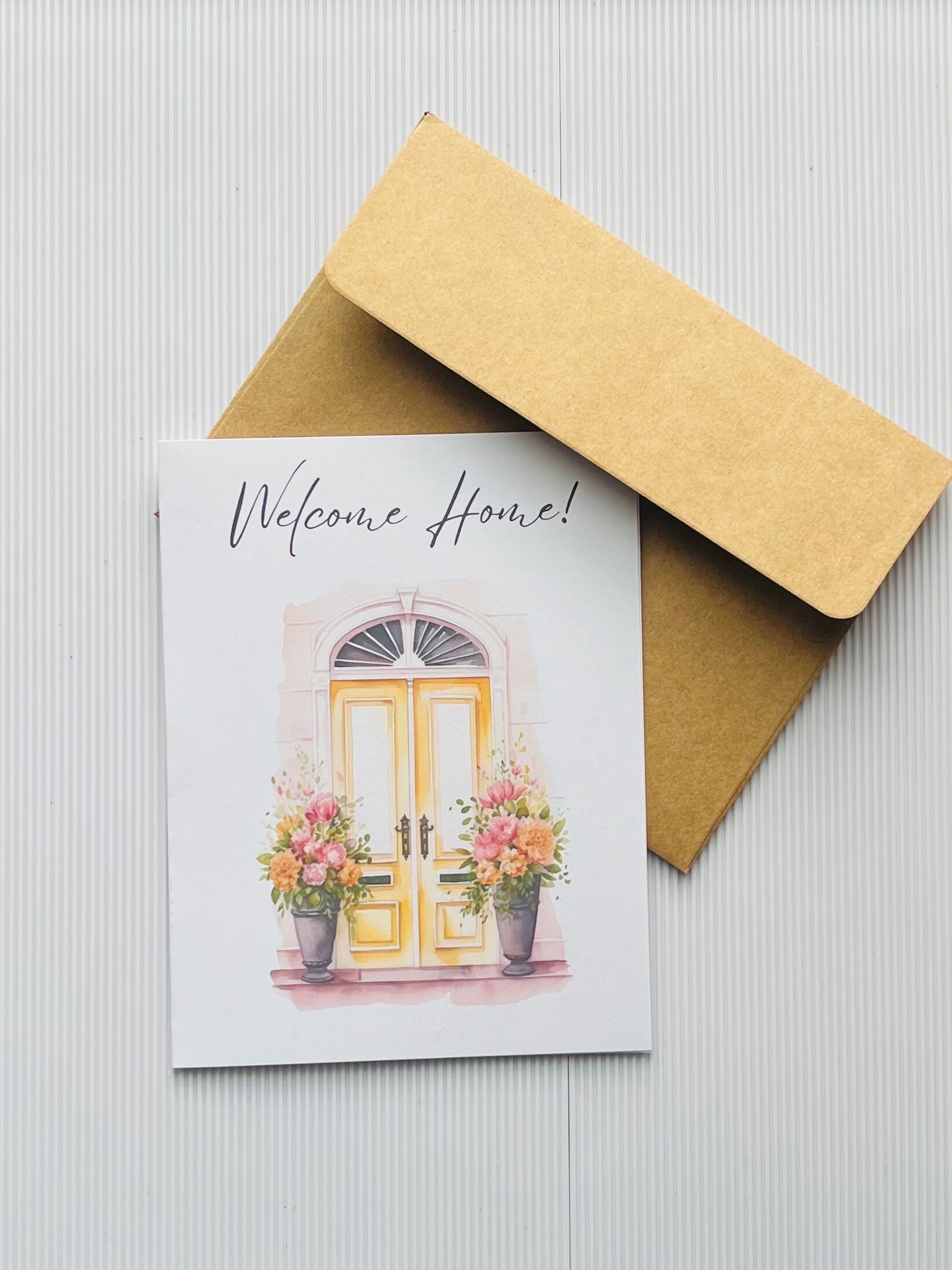 Welcome Home Card, Housewarming Greeting Card, Greeting Cards With ...