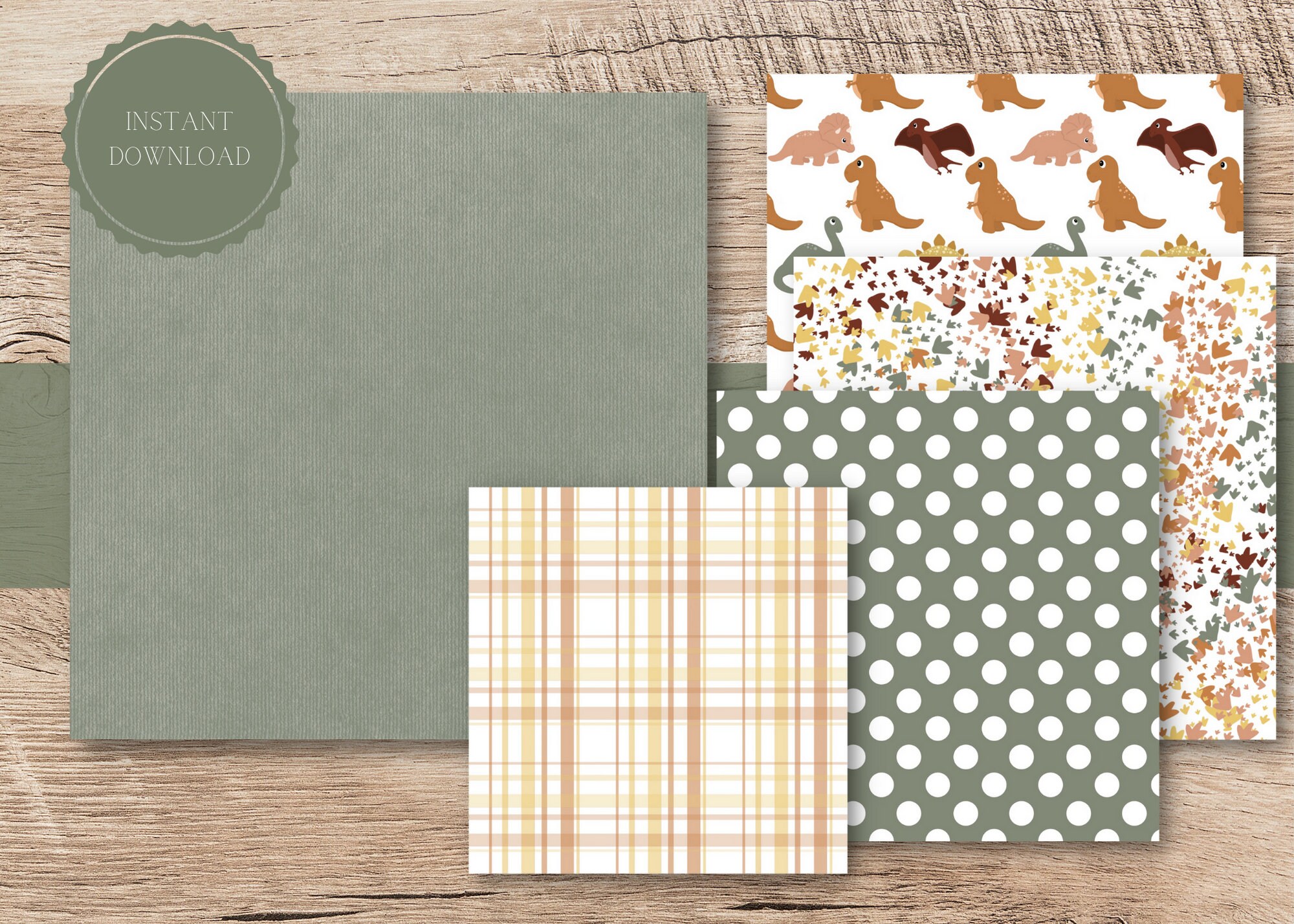 Dinosaur Digital Paper, Dino Digital Paper, Dinosaur Wall Paper ...