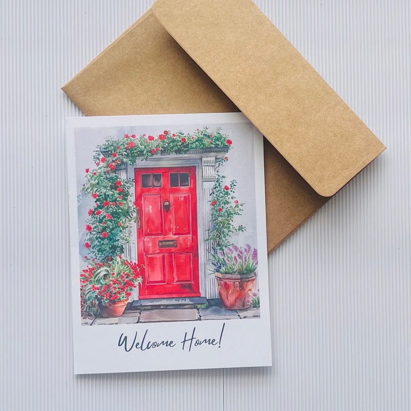 Welcome Home Card - Etsy