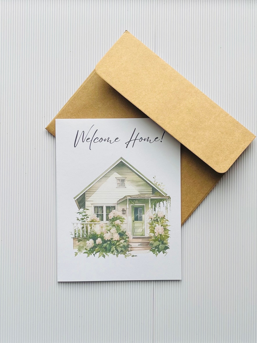 Welcome Home Card, Housewarming Greeting Card, Greeting Cards With ...