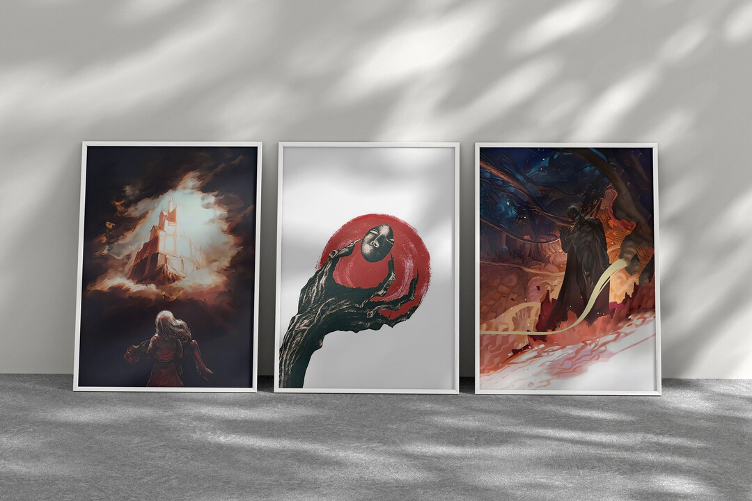 Griffith Poster Anime Poster Set of 3 Poster Printable Anime Poster ...