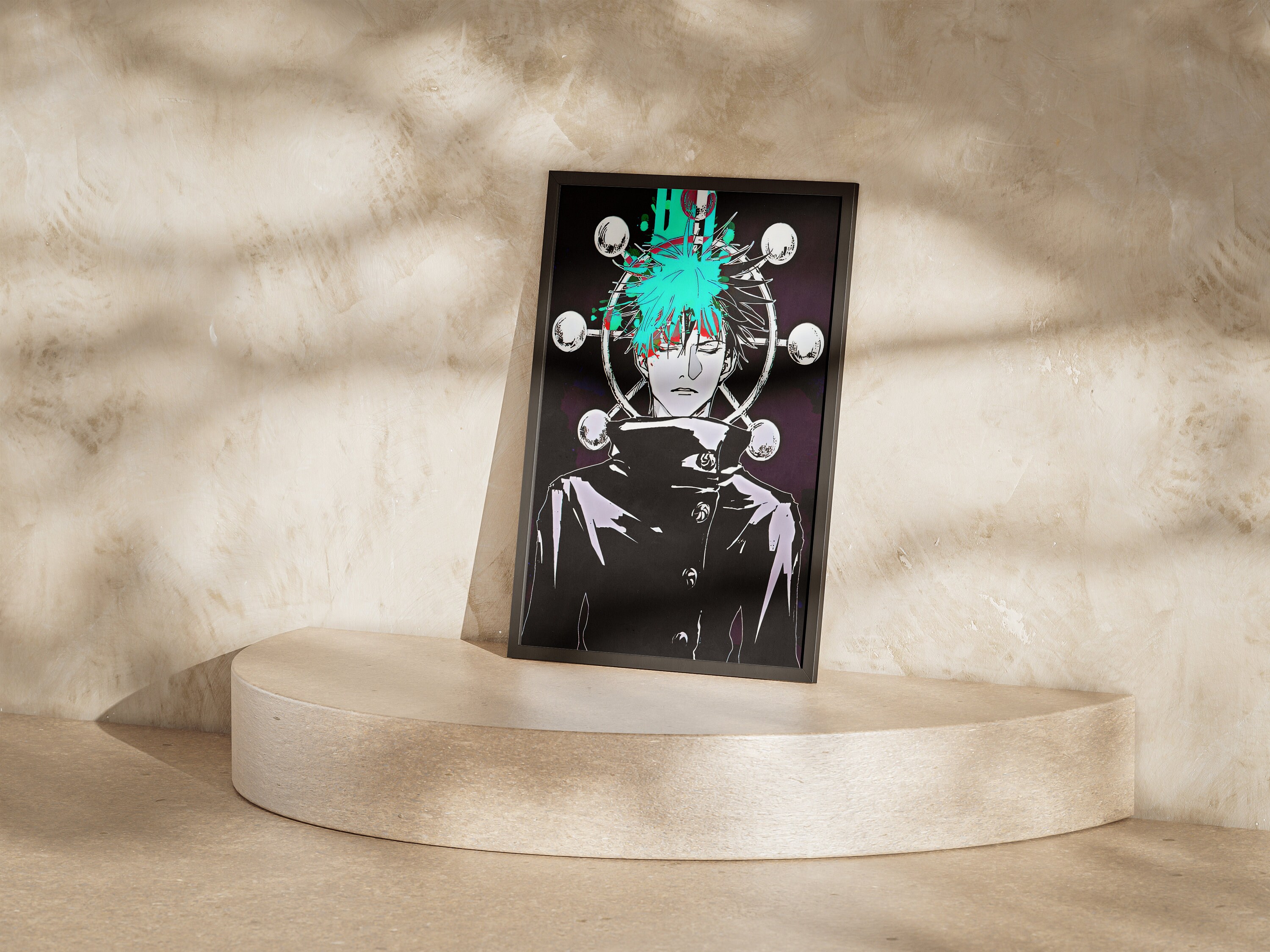 Megumi Poster Judutsu Kaizen Poster Bauhaus Poster Printable Anime ...