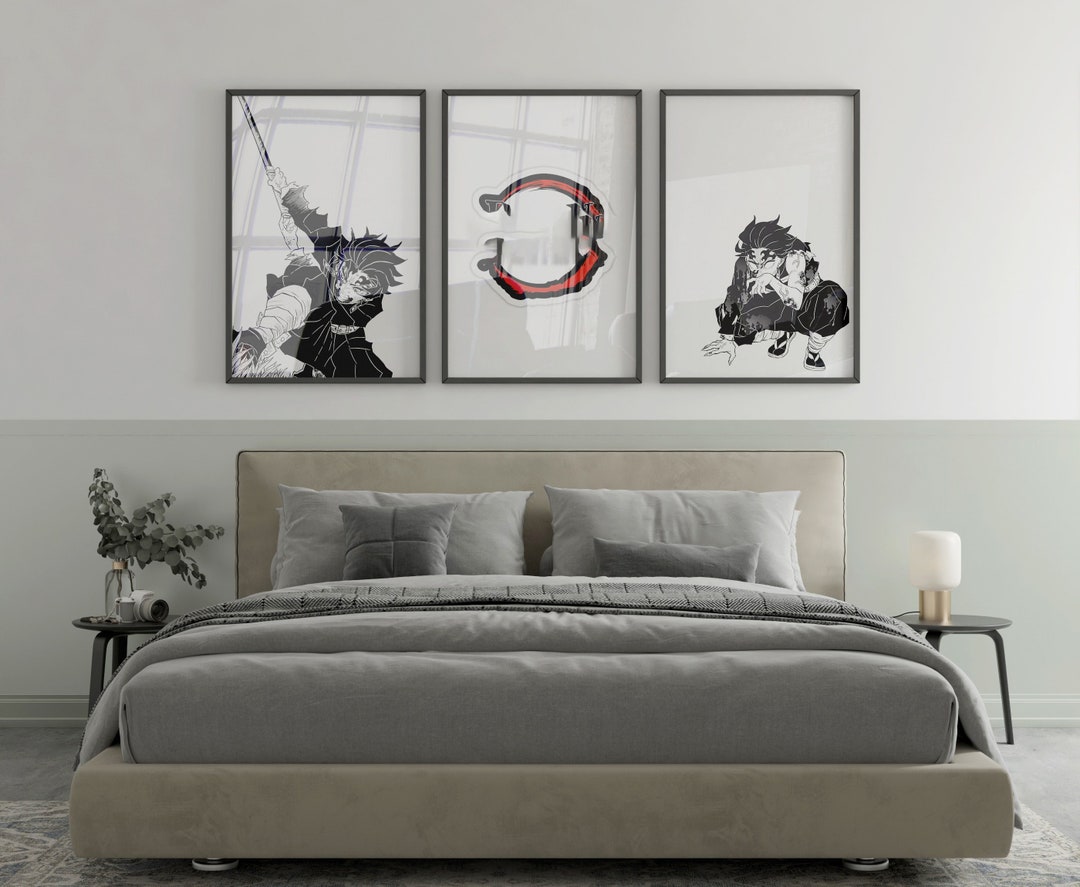 Dayman Sleyer Anime Digital Poster Set of 3 Poster Anime Gifts Anime ...