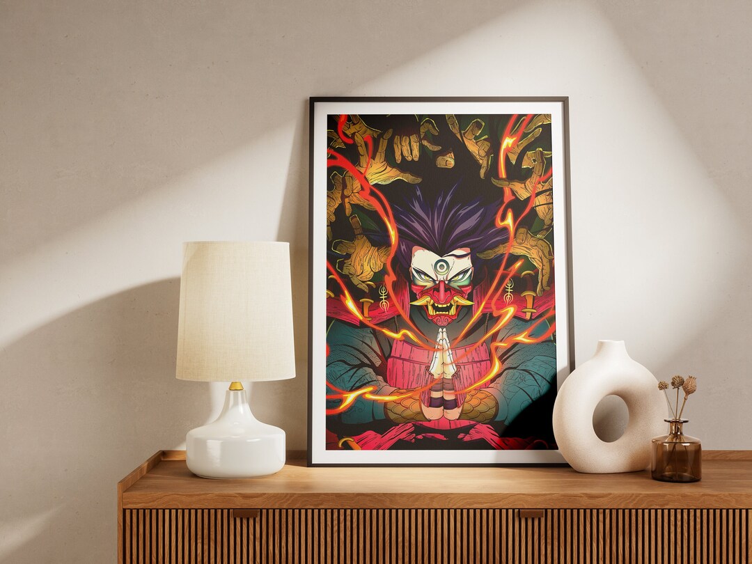 Hashirama Poster Naturo Poster Set of 3 Poster Anime Art Printable ...