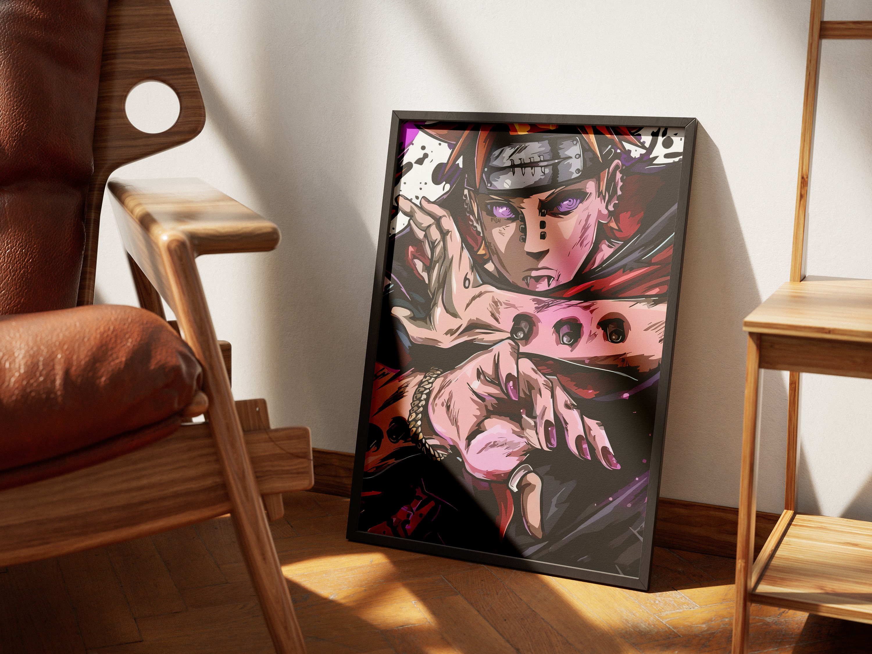 Naturo Poster Set of 3 Poster Anime Art Printable Anime Poster ...