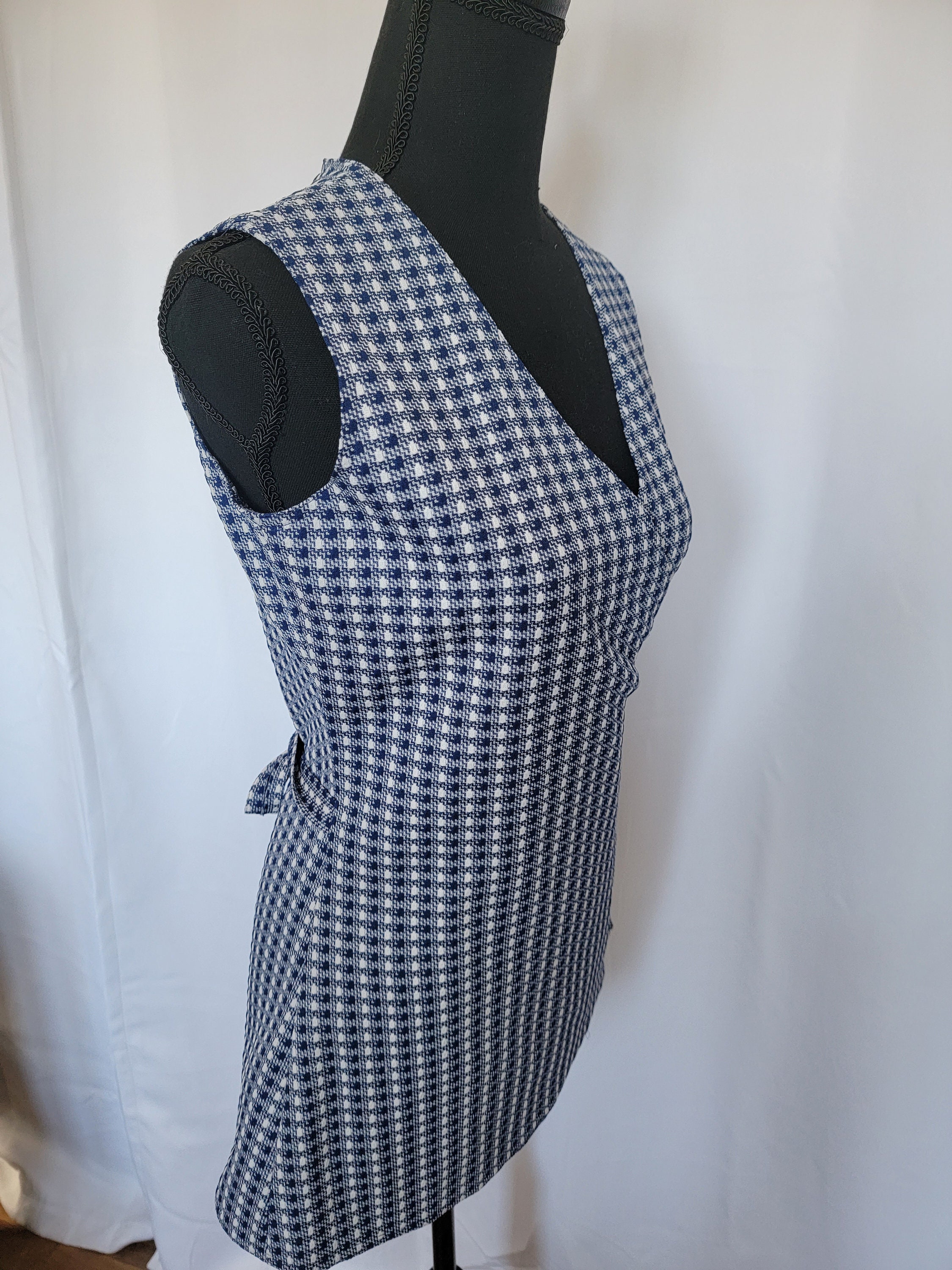 Handmade Vintage Wrap Around Tunic Top - Etsy