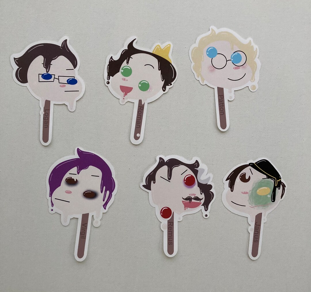 Sander Side Popsicle Stickers - Etsy