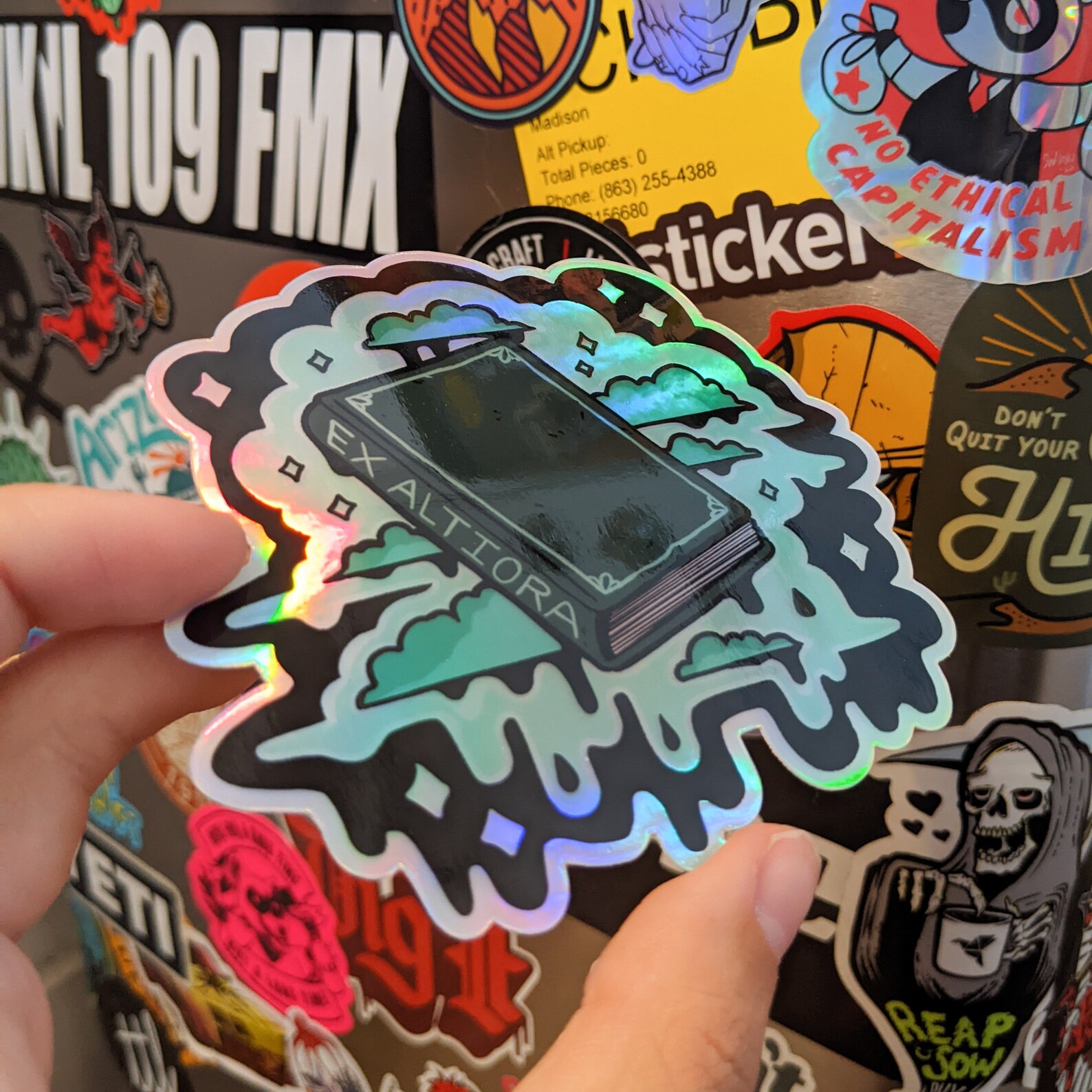 Ex Altiora Sticker - Etsy